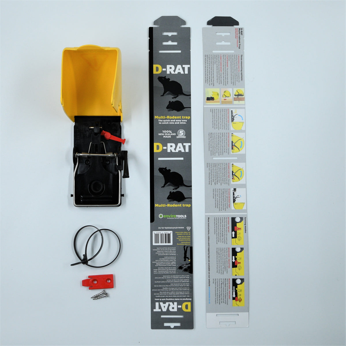 D-Rat Best Outdoor Trap NZ | Humane & Easy to Use - Enviro Tools